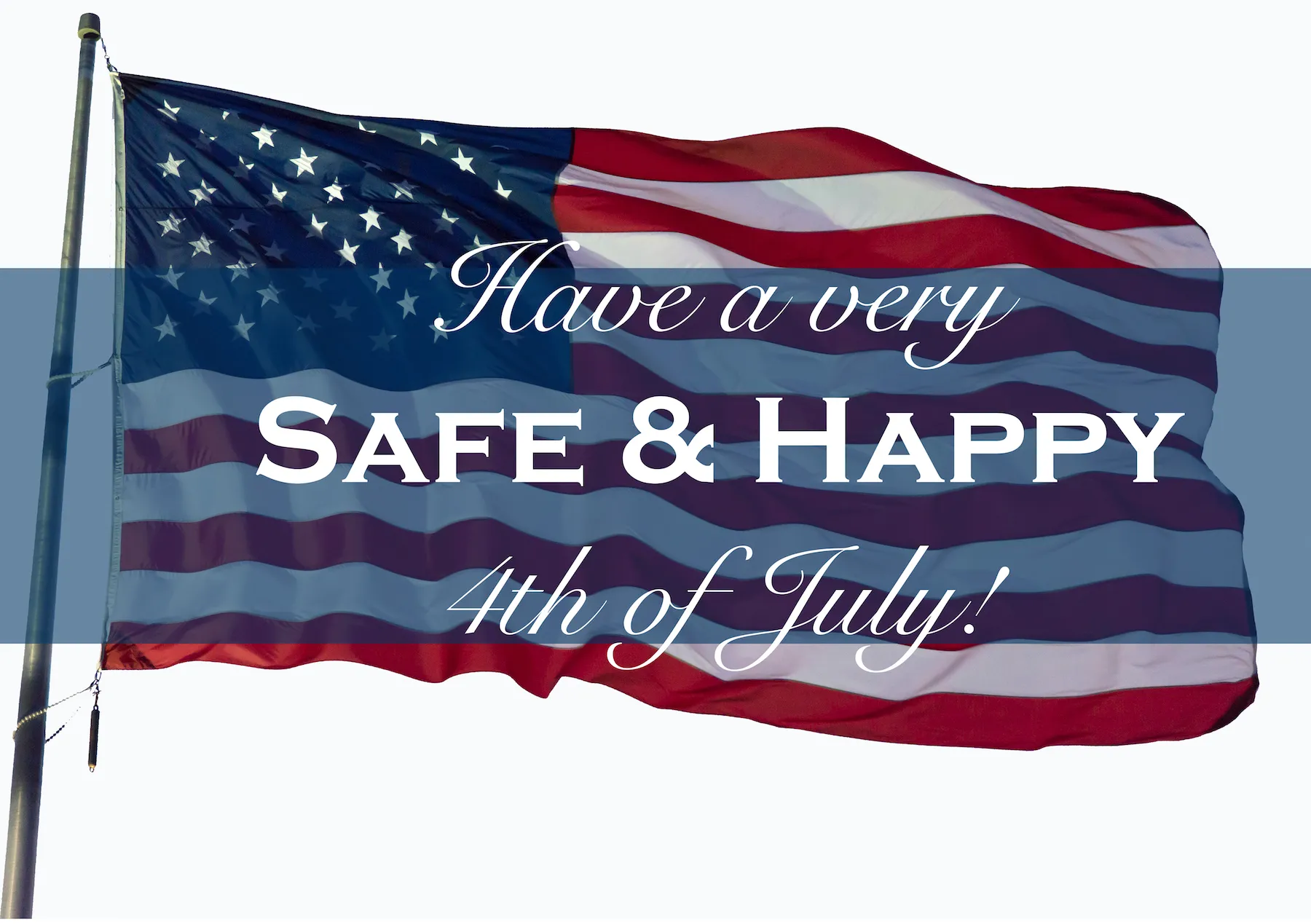 From all of us at BBL, we wish you a very Safe and Happy 4th of July ...